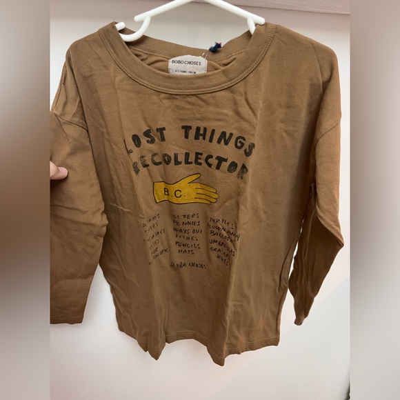 Bobo Choses | Shirts & Tops | Nwt Bobo Choses Long Sleeve Kid Tshirt ...